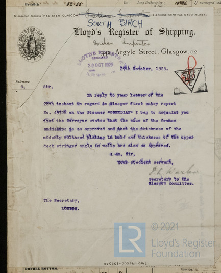 Ships | Archive & Library | Heritage & Education Centre