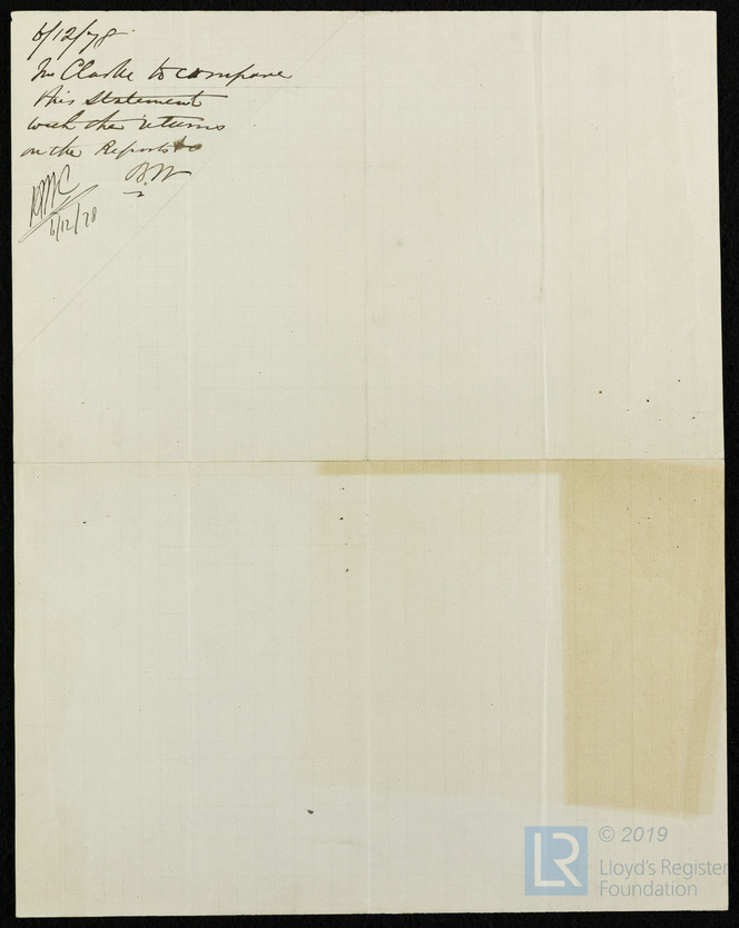 Statement Of Visits & Proportion Of Expenses Charged On Survey For Lord ...
